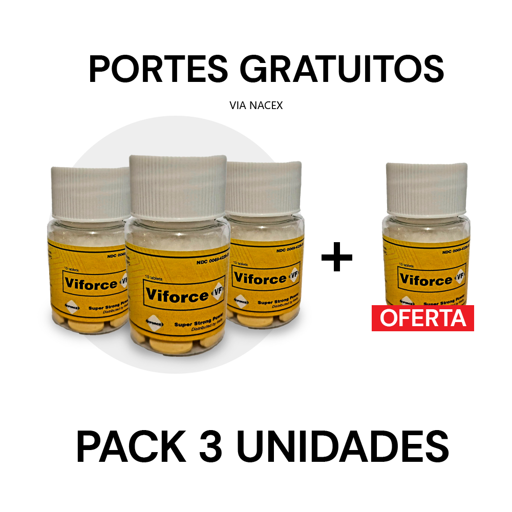 Pack VIFORCE 3 unid - Vigoroso